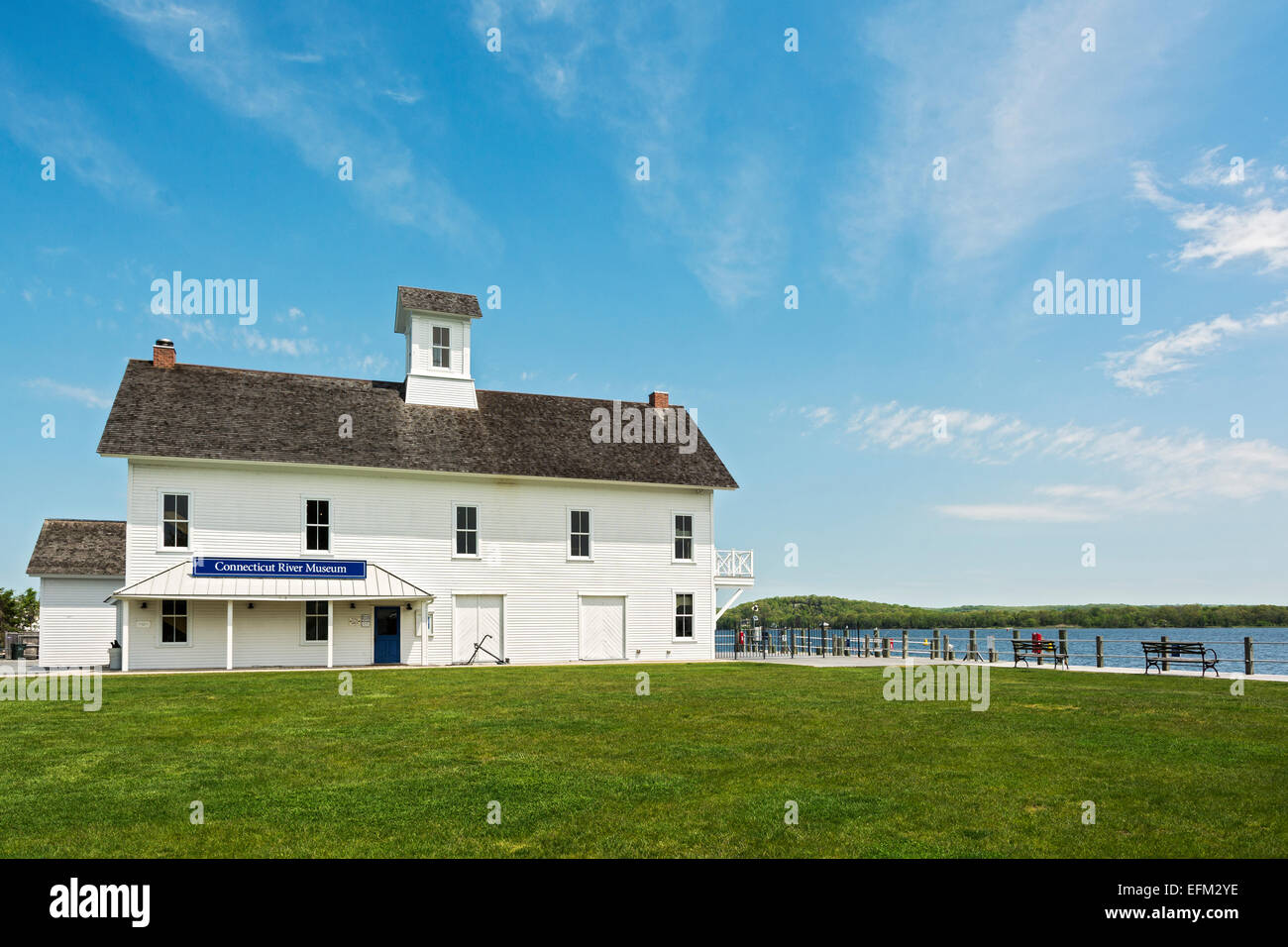 Connecticut River Museum at Essex Stock Photo - Alamy