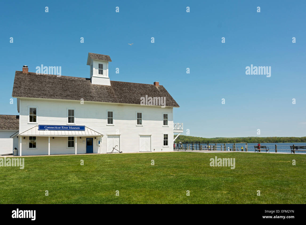 Connecticut River Museum at Essex Stock Photo - Alamy
