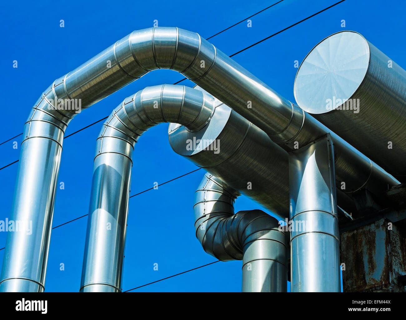 Power station pipe hi-res stock photography and images - Alamy