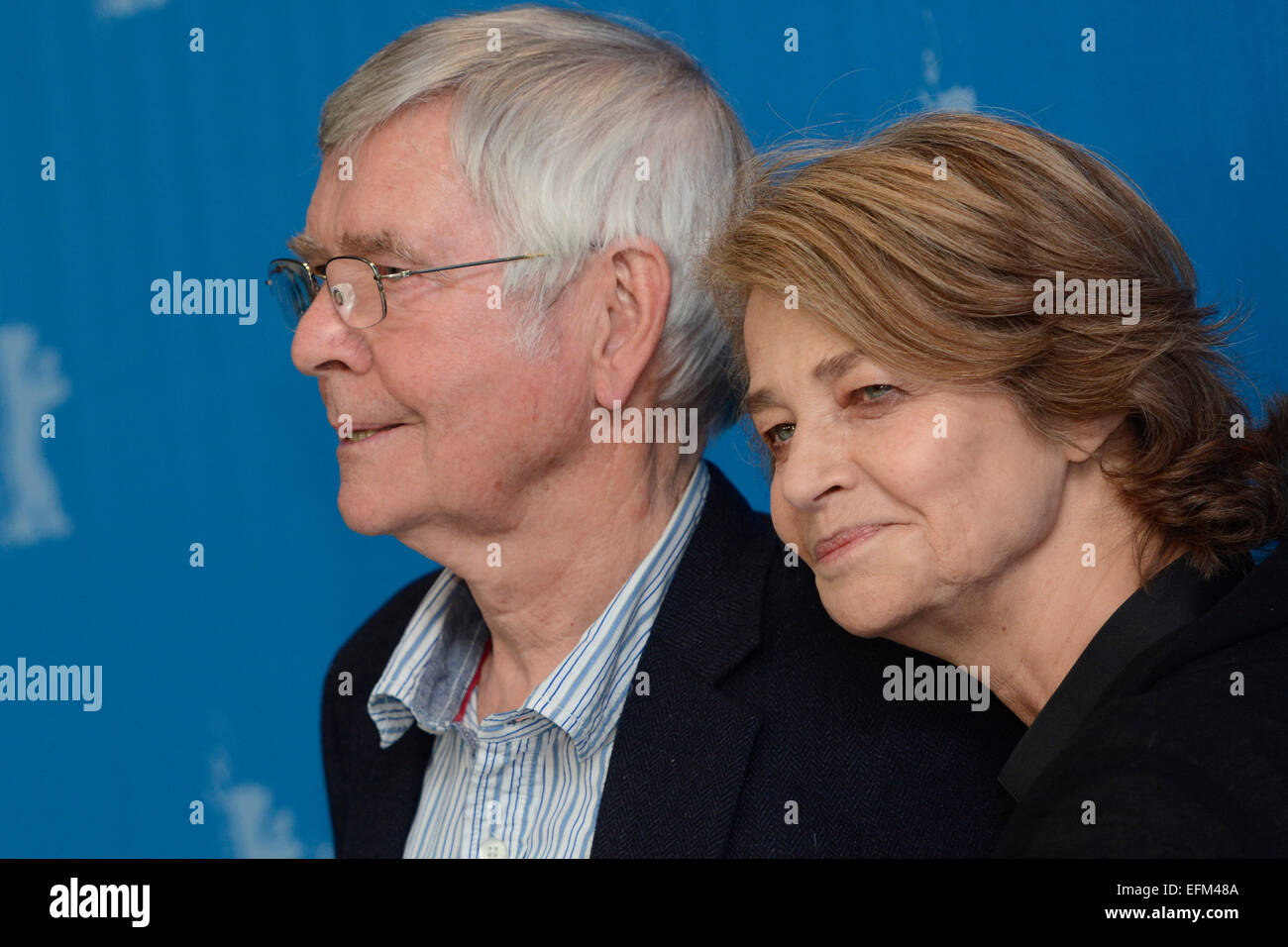 Berlin, Germany. 06th Feb, 2015.Sir Tom Courtenay and Charlotte ...