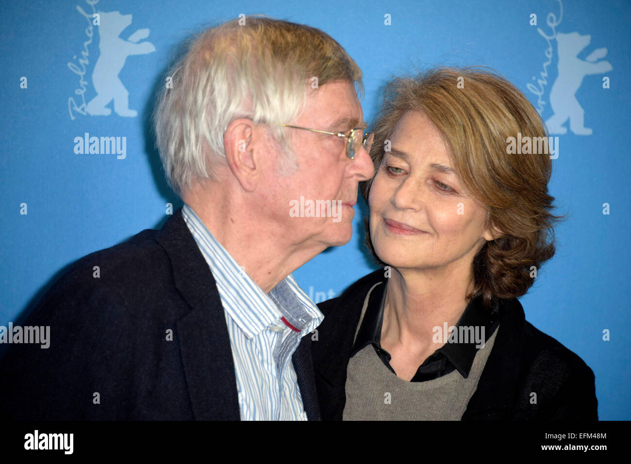 Berlin, Germany. 06th Feb, 2015.Sir Tom Courtenay and Charlotte ...