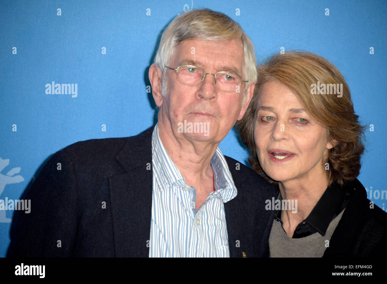 Berlin, Germany. 06th Feb, 2015.Sir Tom Courtenay and Charlotte ...
