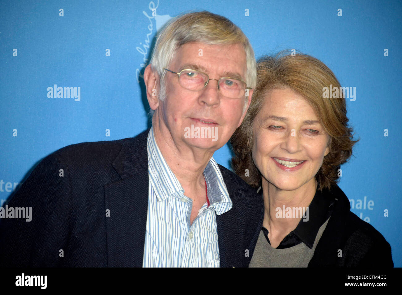 Berlin, Germany. 06th Feb, 2015.Sir Tom Courtenay and Charlotte ...