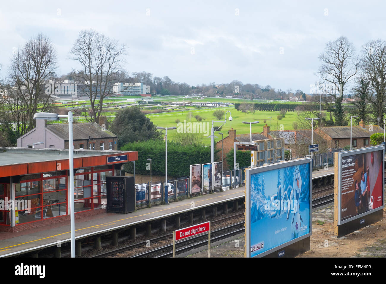 Esher railway station hi-res stock photography and images - Alamy