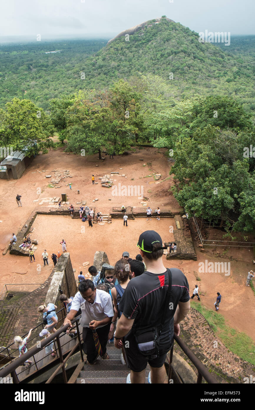 Sigiriya,Sri Lanka,rock,unesco,cave,art,fresco,Sigiriya rock.Climbing ...