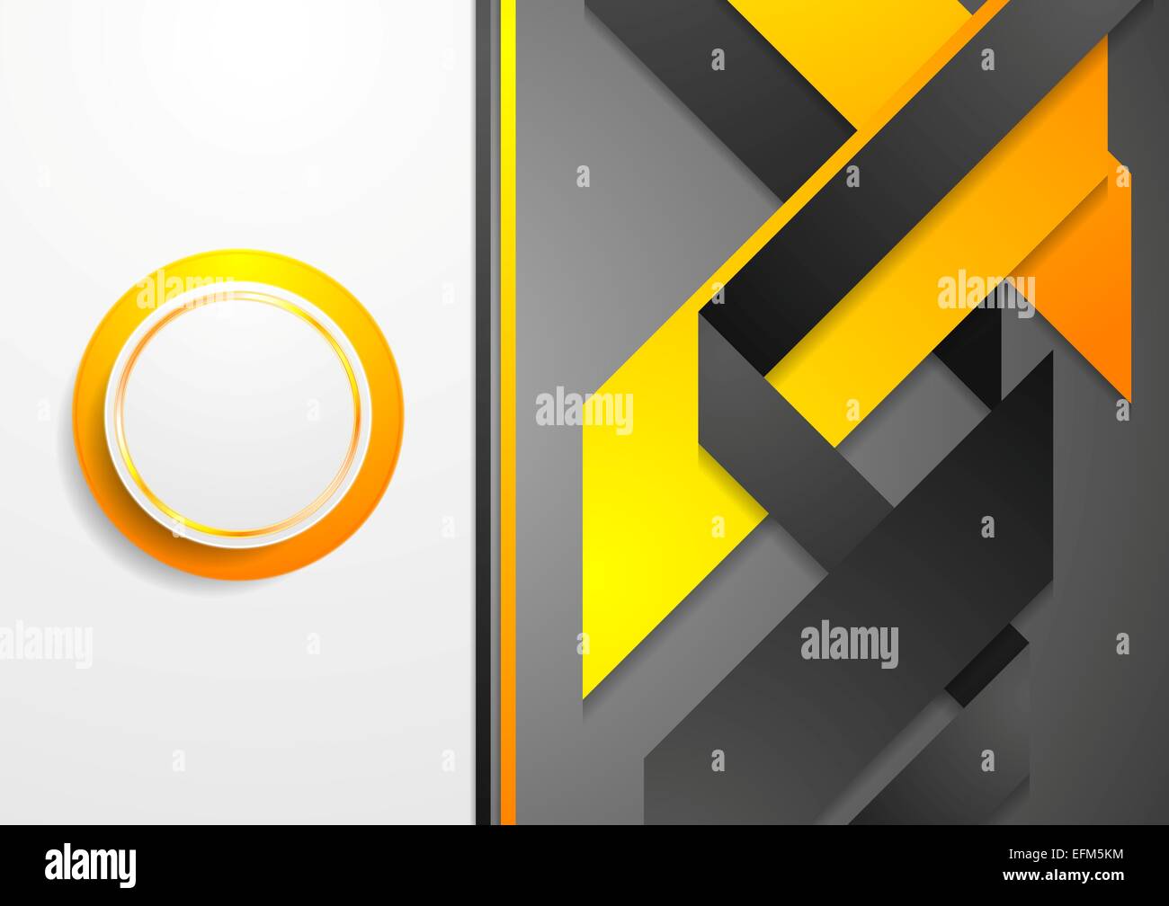 Abstract corporate tech flyer design. Vector background Stock Photo - Alamy