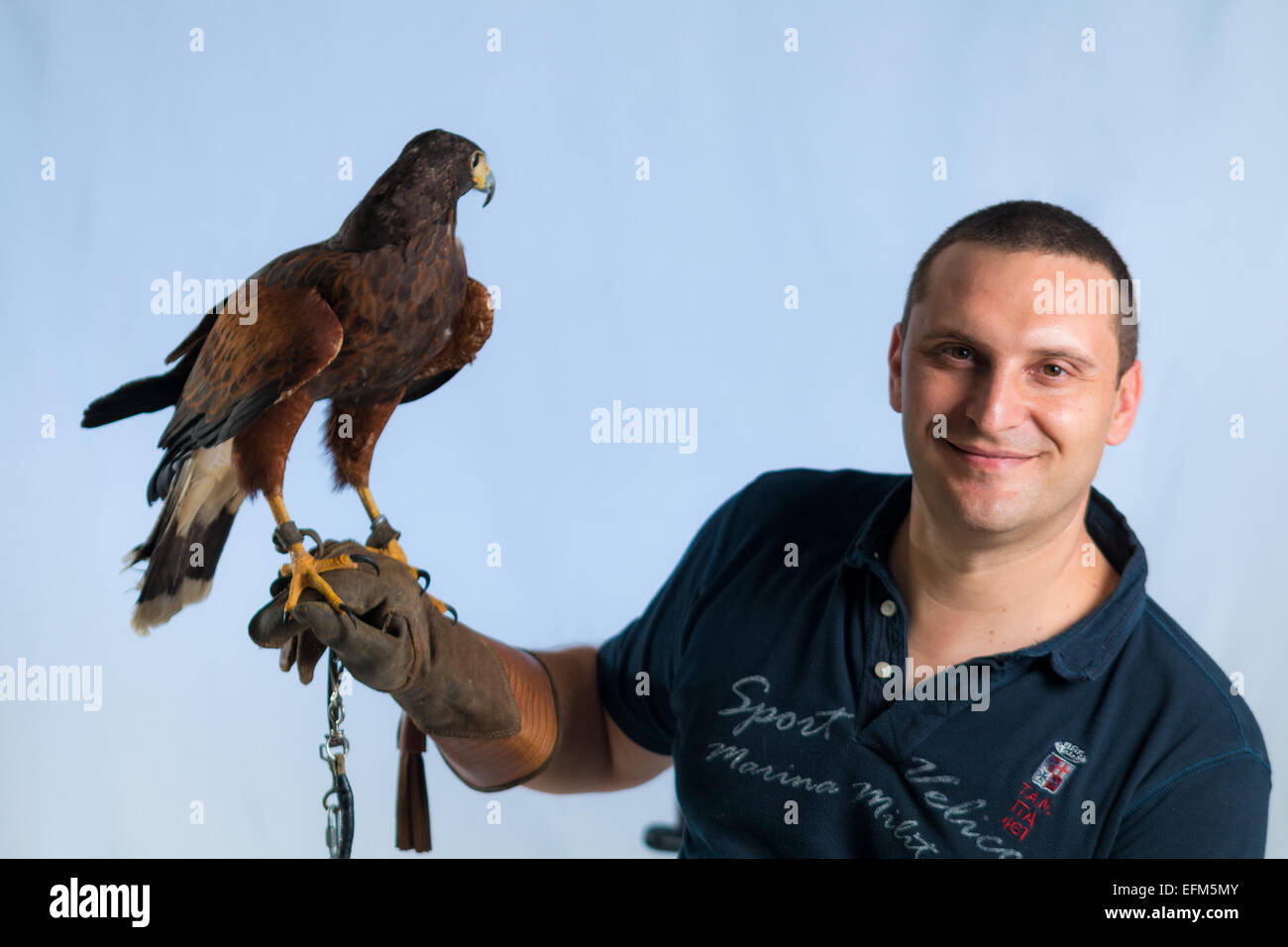 Man bird pet hi-res stock photography and images - Alamy