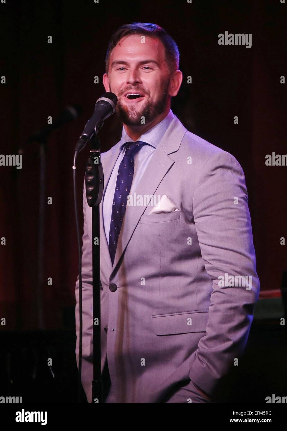 Daniel Reichard Broadway at Birdland concert held at Birdland jazz club ...