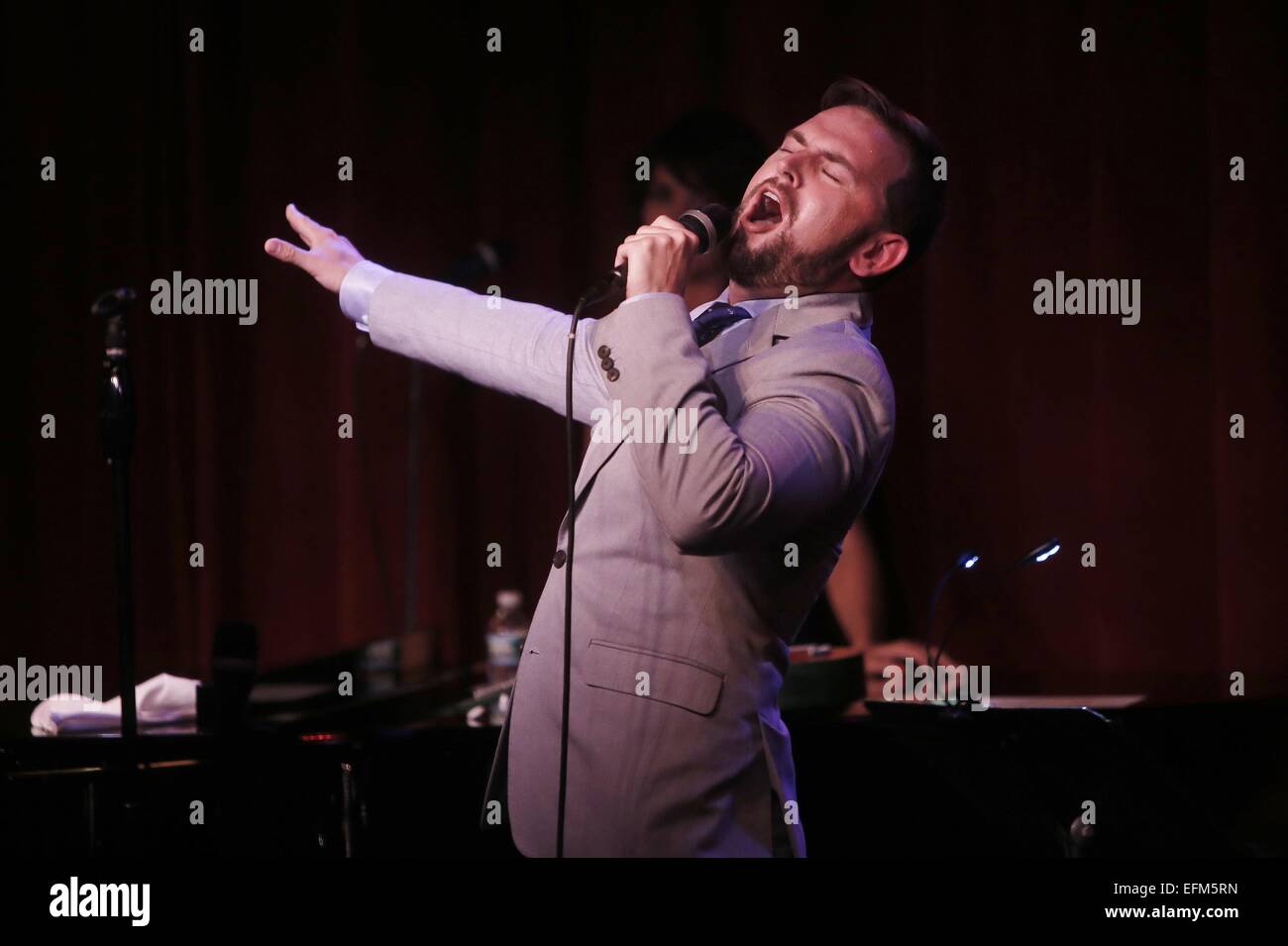 Daniel Reichard Broadway at Birdland concert held at Birdland jazz club ...