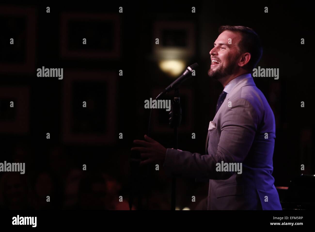Daniel Reichard Broadway at Birdland concert held at Birdland jazz club ...