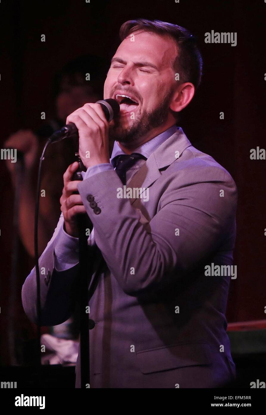 Daniel Reichard Broadway at Birdland concert held at Birdland jazz club ...