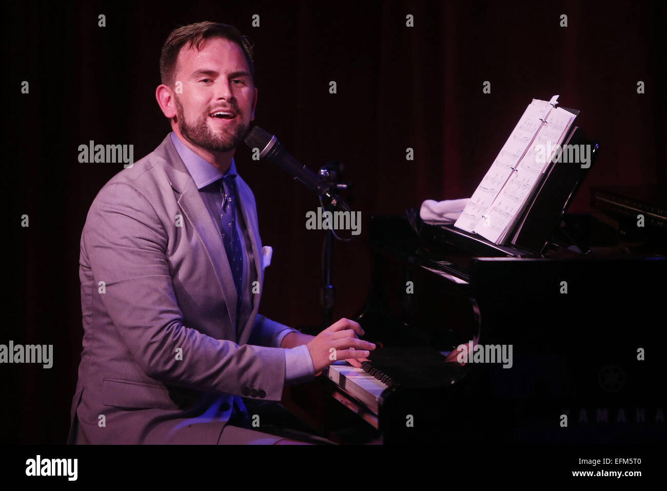 Daniel Reichard Broadway at Birdland concert held at Birdland jazz club ...