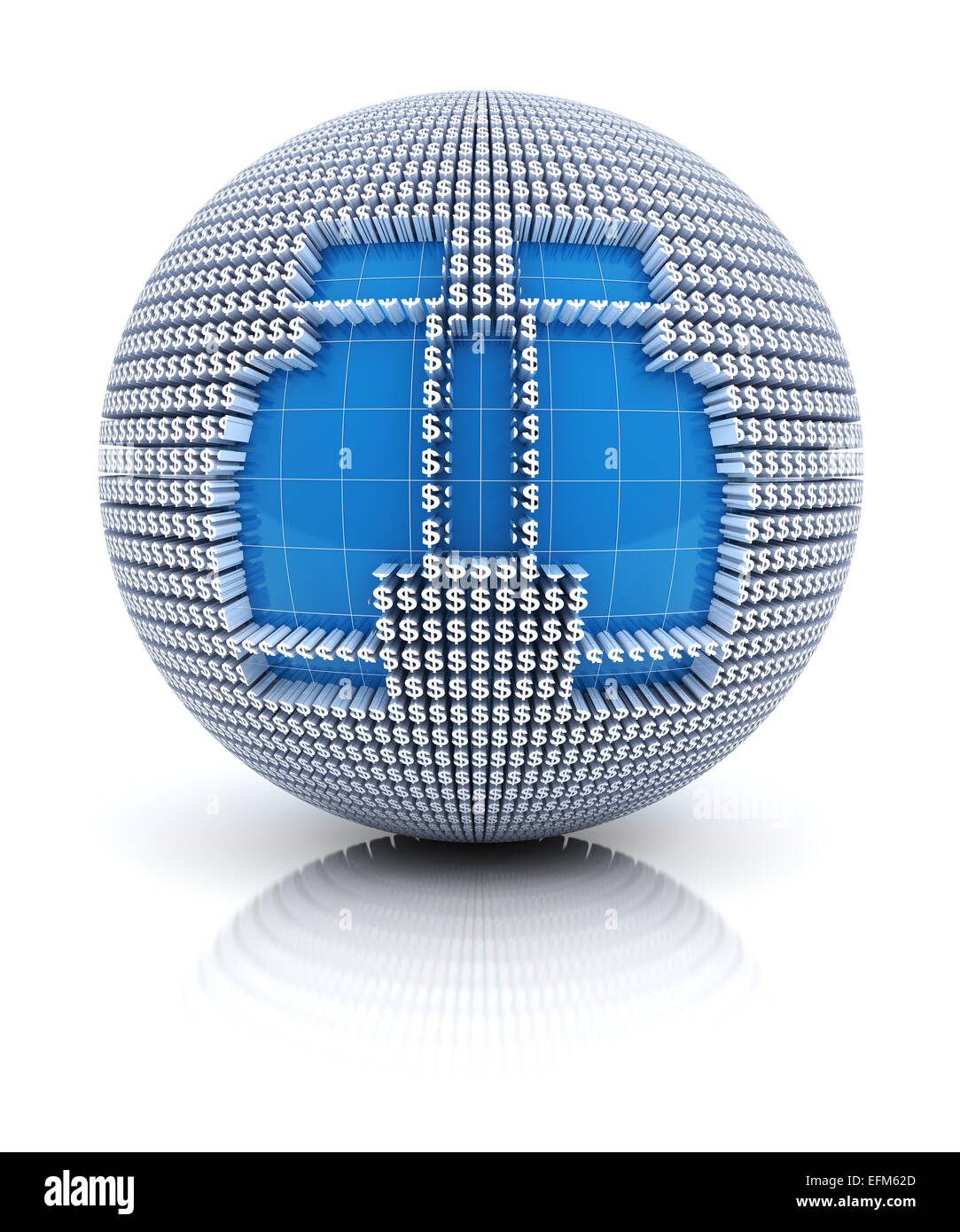 3d render money Cut Out Stock Images & Pictures - Alamy