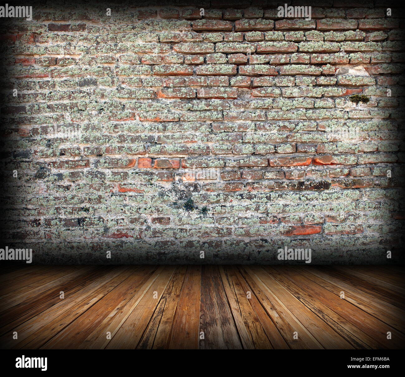 abstract backdrop for indoor architecture design with brick wall and ...