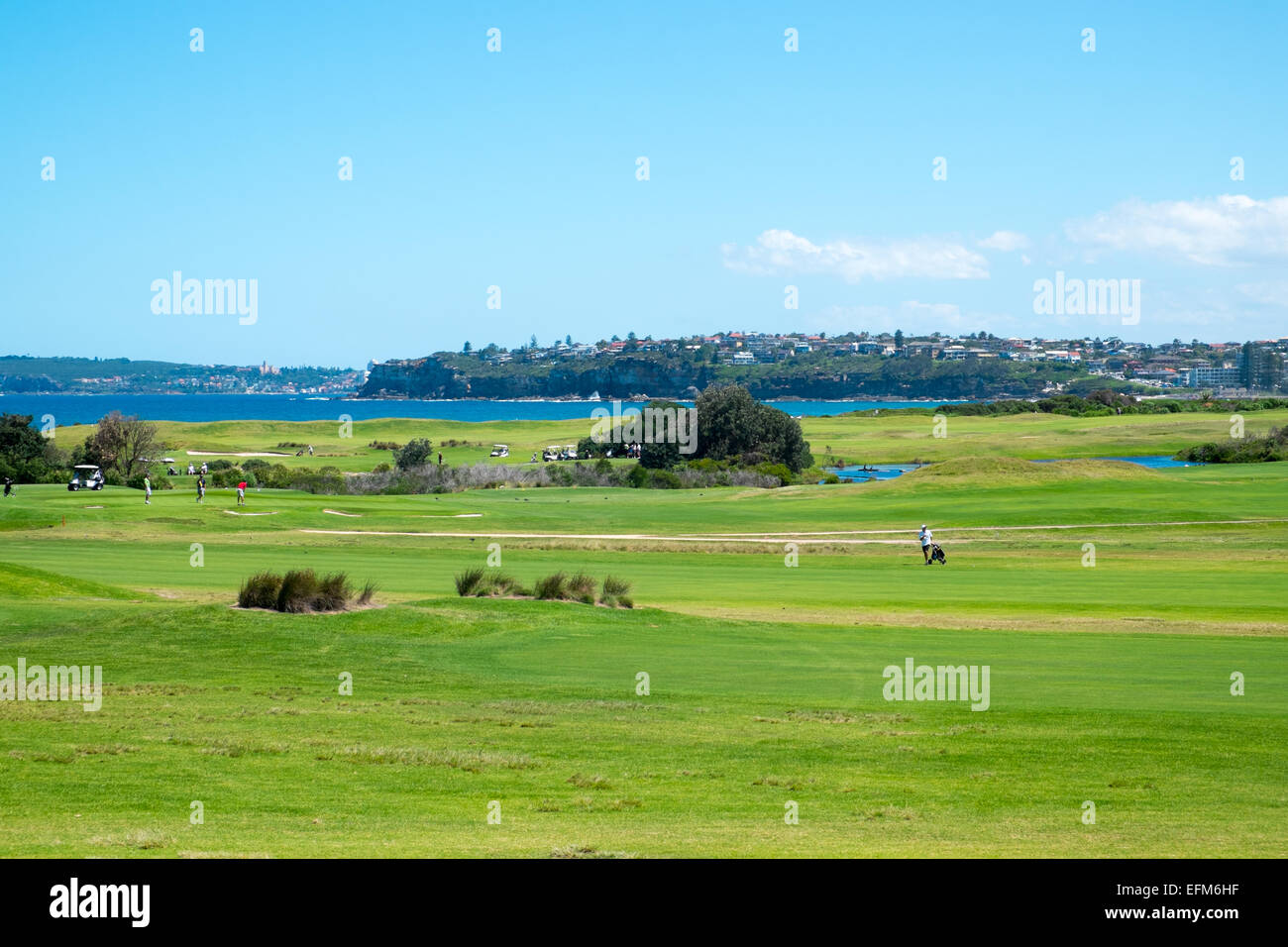 Long Reef golf course on Sydney's northern beaches,new south wales ...