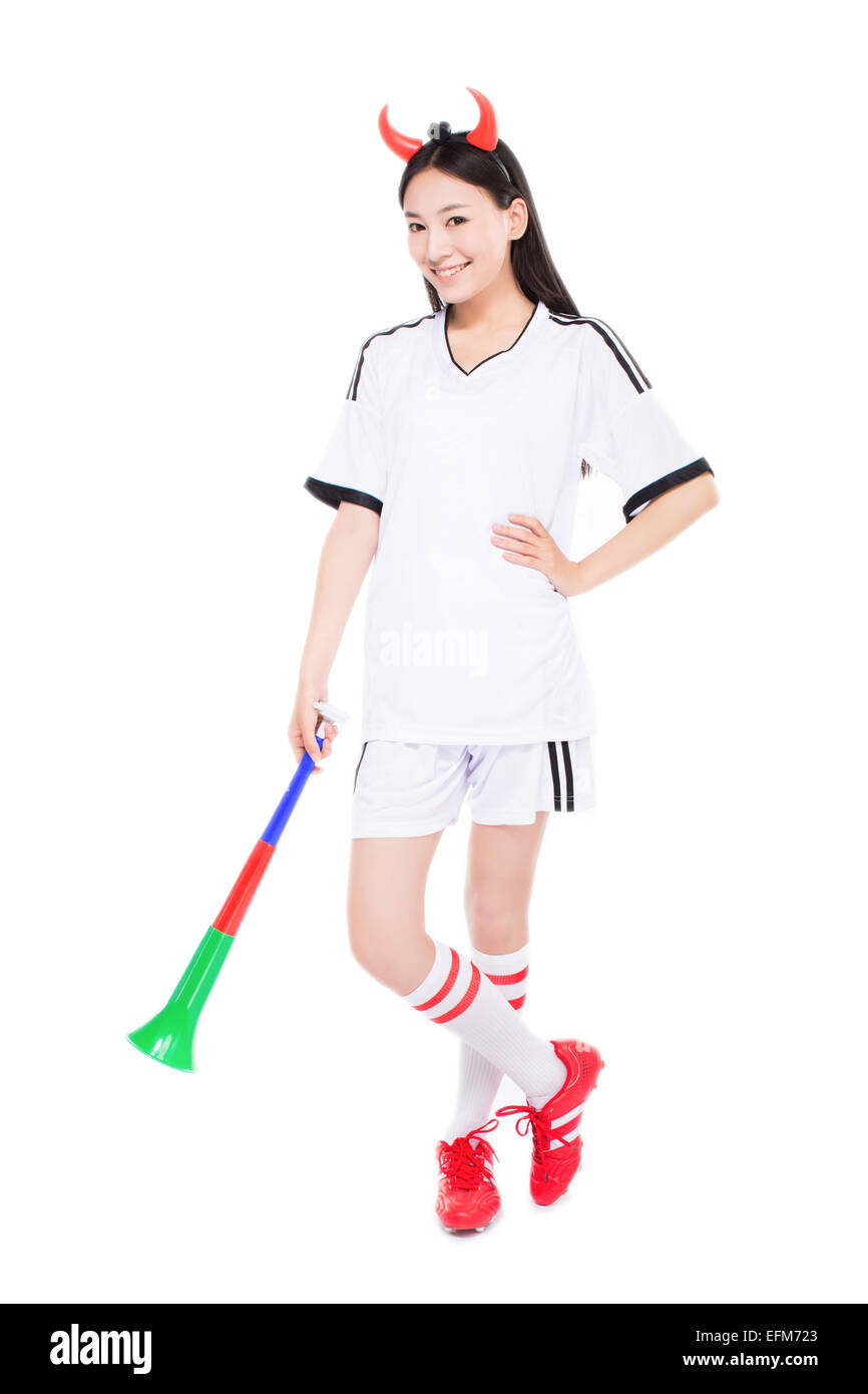 Cheerleader Megaphone High Resolution Stock Photography and Images - Alamy