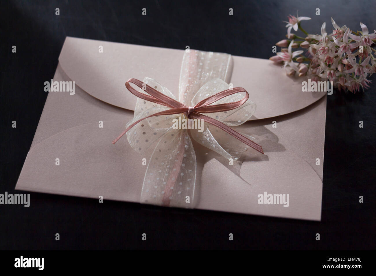 Elegant invitation envelope hi-res stock photography and images - Alamy