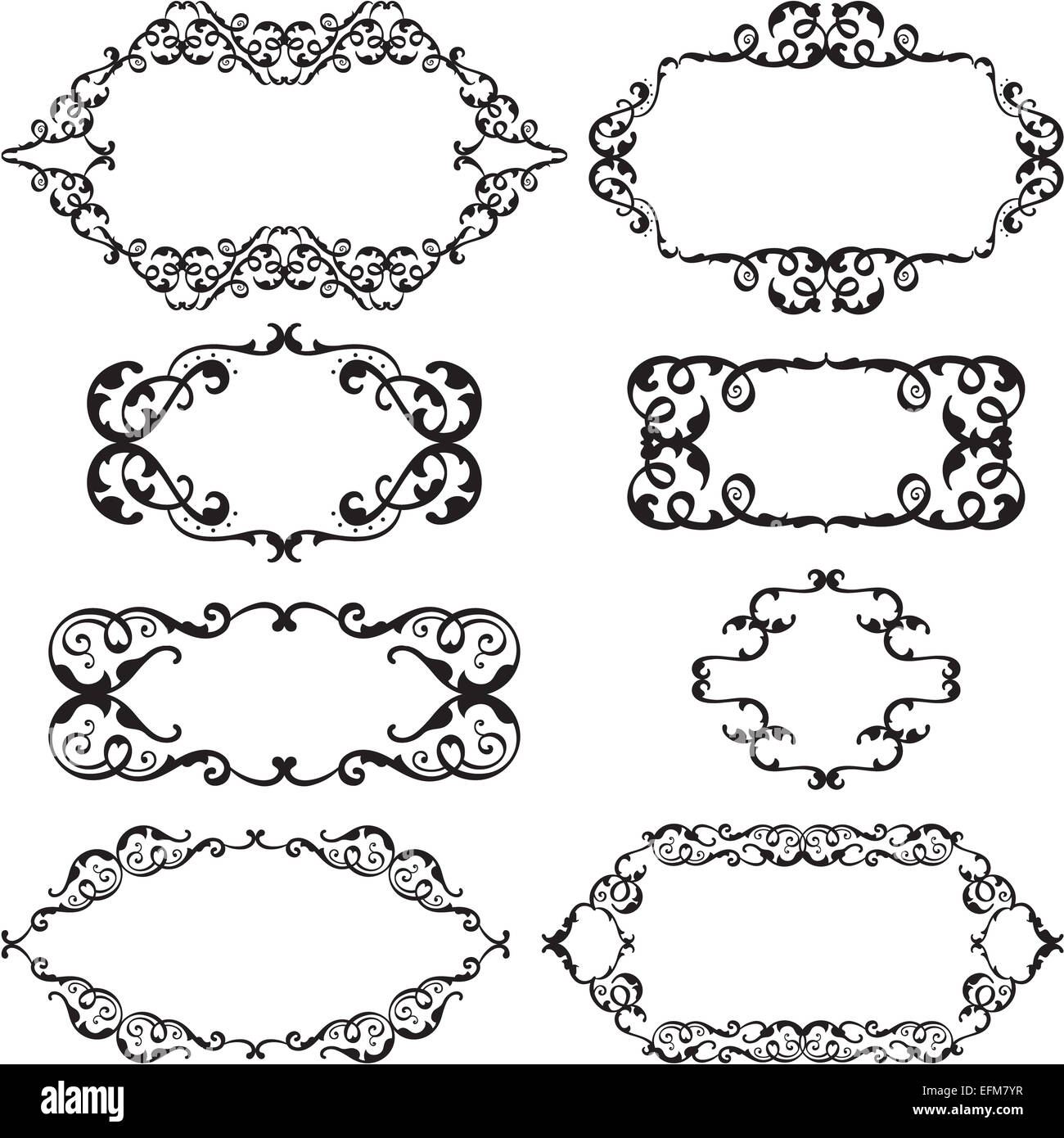 Victorian silhouette Cut Out Stock Images & Pictures - Alamy