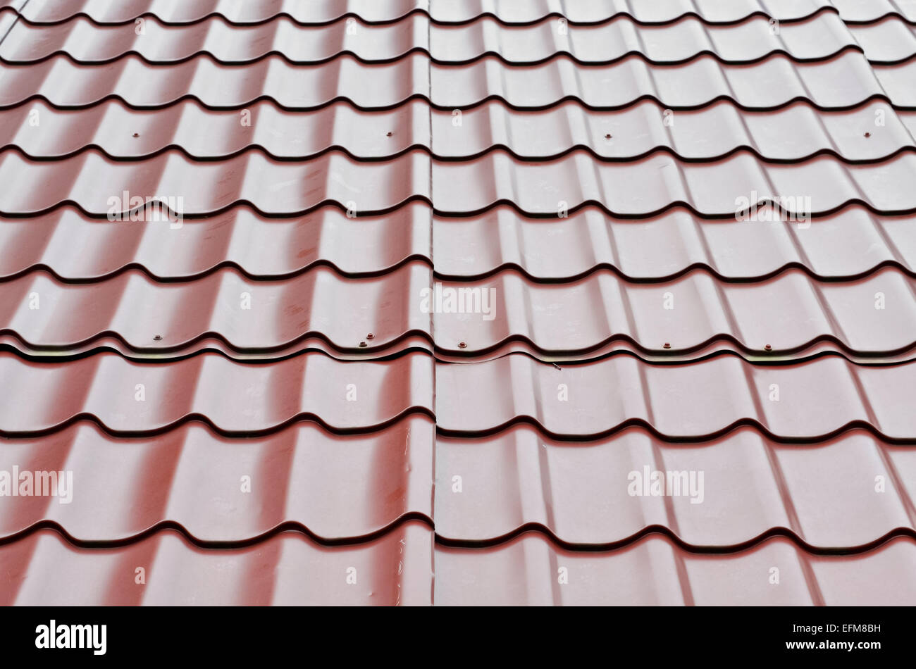 Closeup of roof panel made out of modern materials Stock Photo - Alamy