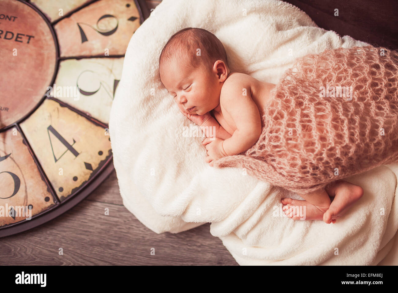 Sweet newborn baby Stock Photo - Alamy