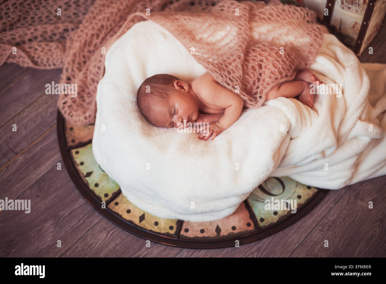 Sweet newborn baby Stock Photo - Alamy
