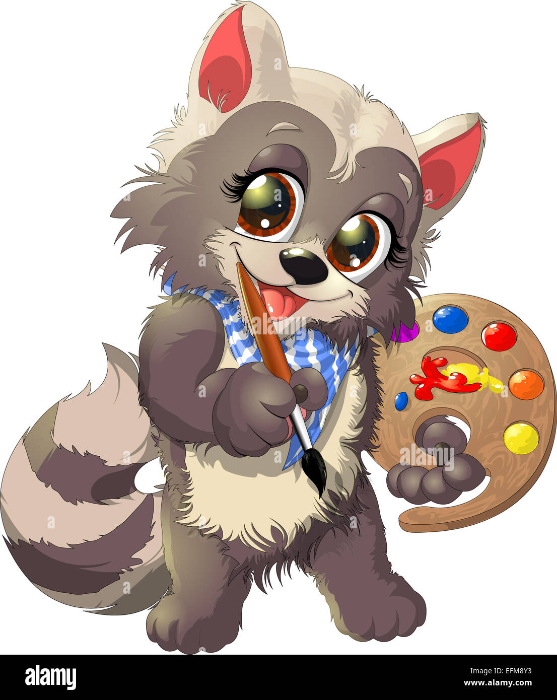 Curious raccoon Cut Out Stock Images & Pictures - Alamy