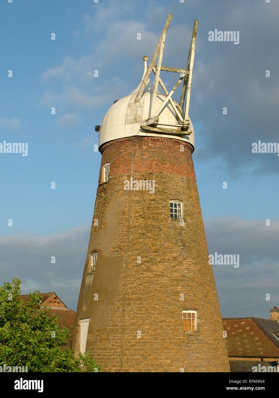 Old stone windmill hi-res stock photography and images - Alamy