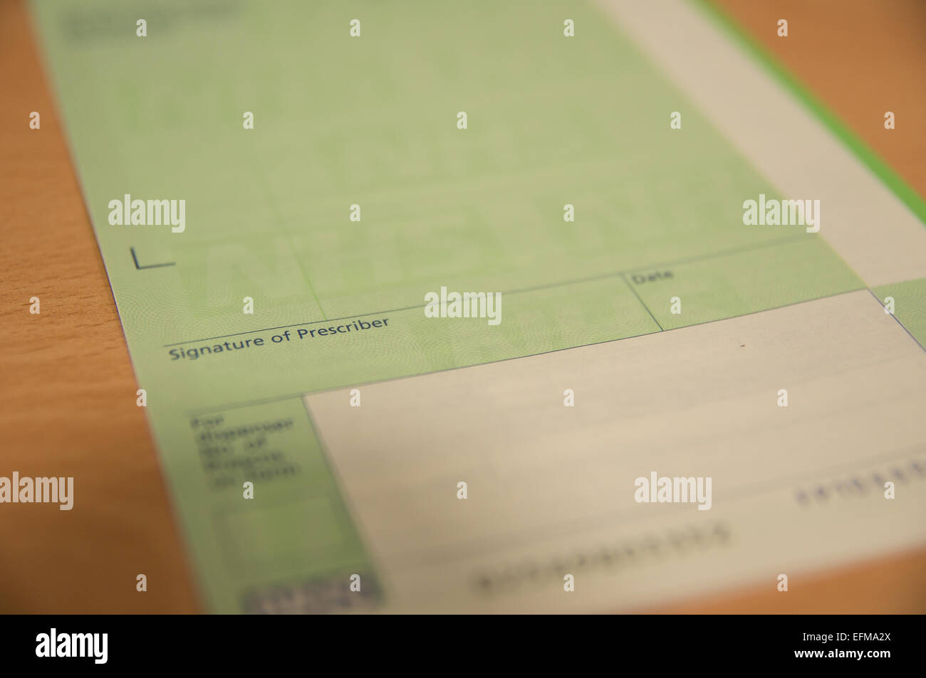 Doctor prescription nhs hi-res stock photography and images - Alamy