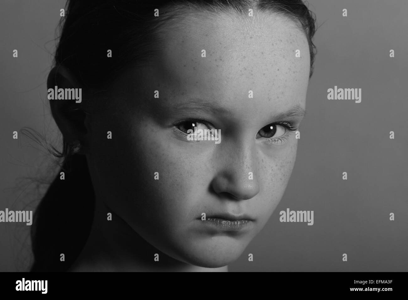 Mean child hi-res stock photography and images - Alamy