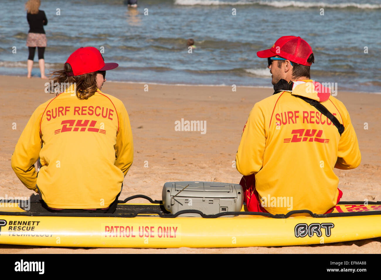 Teenage surf rescue people hi-res stock photography and images - Alamy