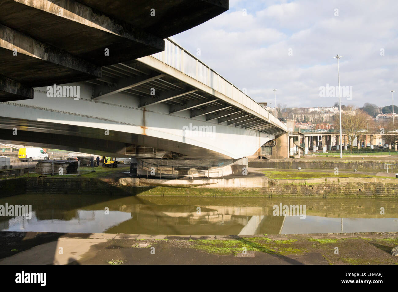 Cumberland Basin Bristol Plimsoll Bridge Stock Photo - Alamy