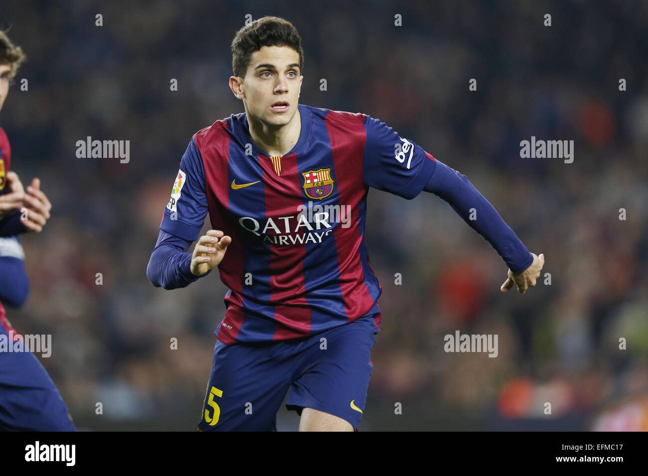 Barcelona, Spain. 8th Jan, 2015. Marc Bartra (Barcelona) Football ...