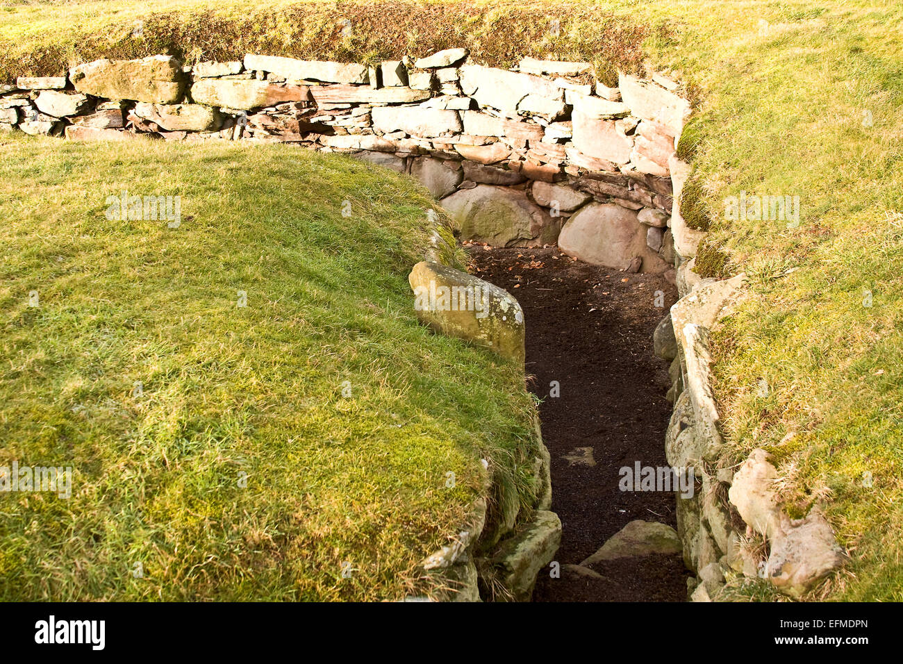 Souterrain Earth-Houses Dating from the 1st and 2nd Centuries AD near ...