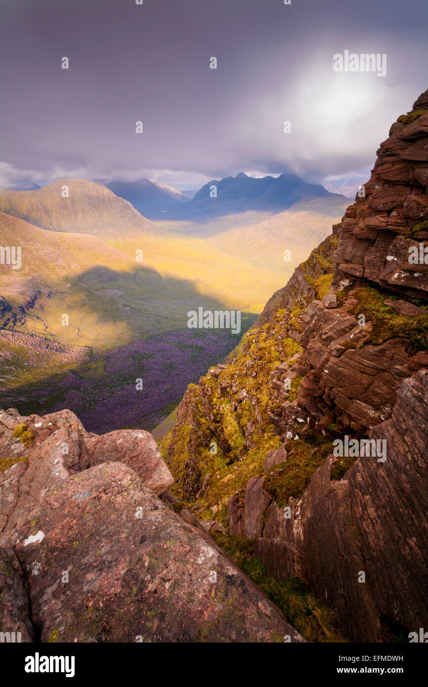 Liathach is possibly the most difficult mountain in Torridon to bag ...
