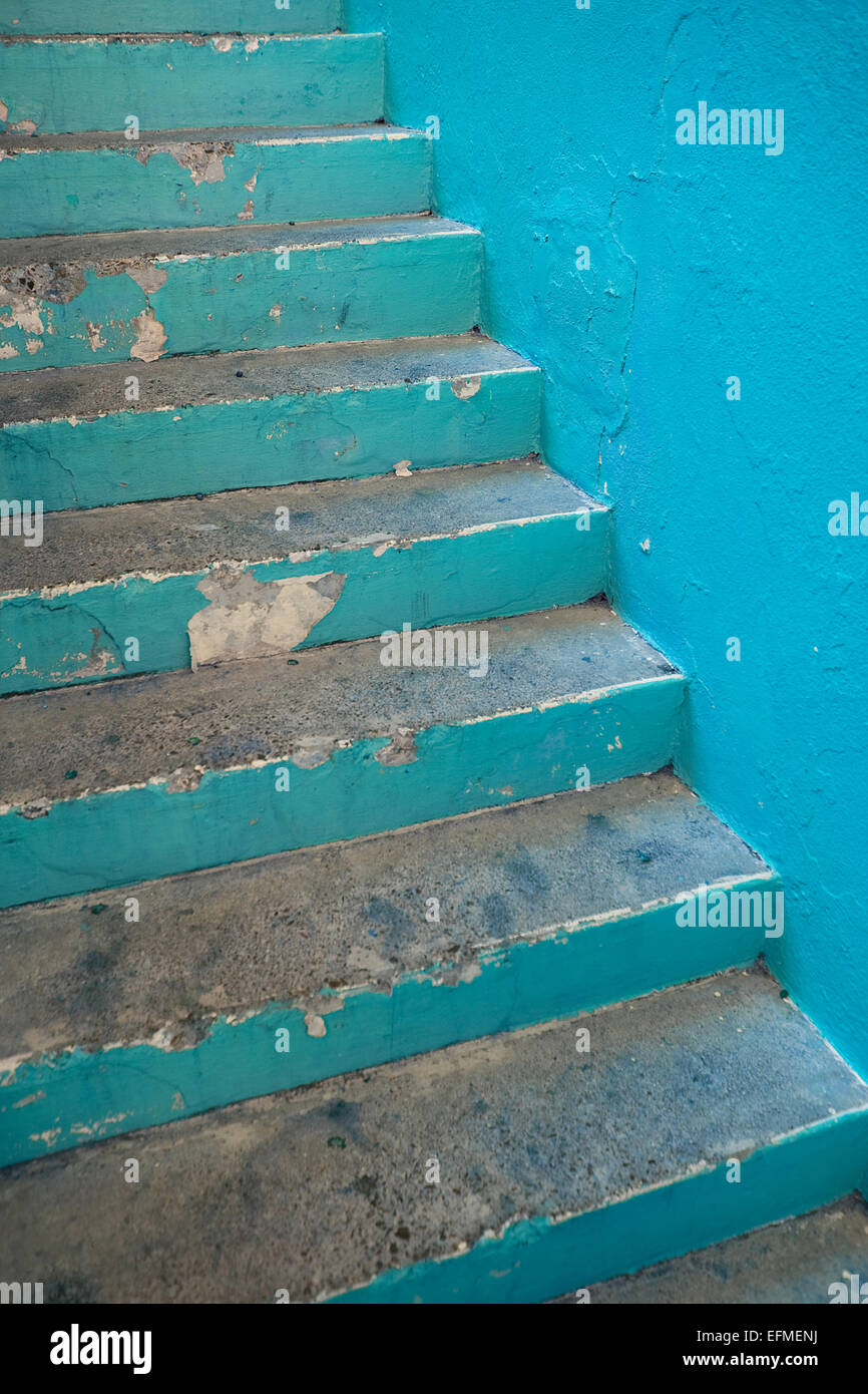 Vintage steps hi-res stock photography and images - Alamy