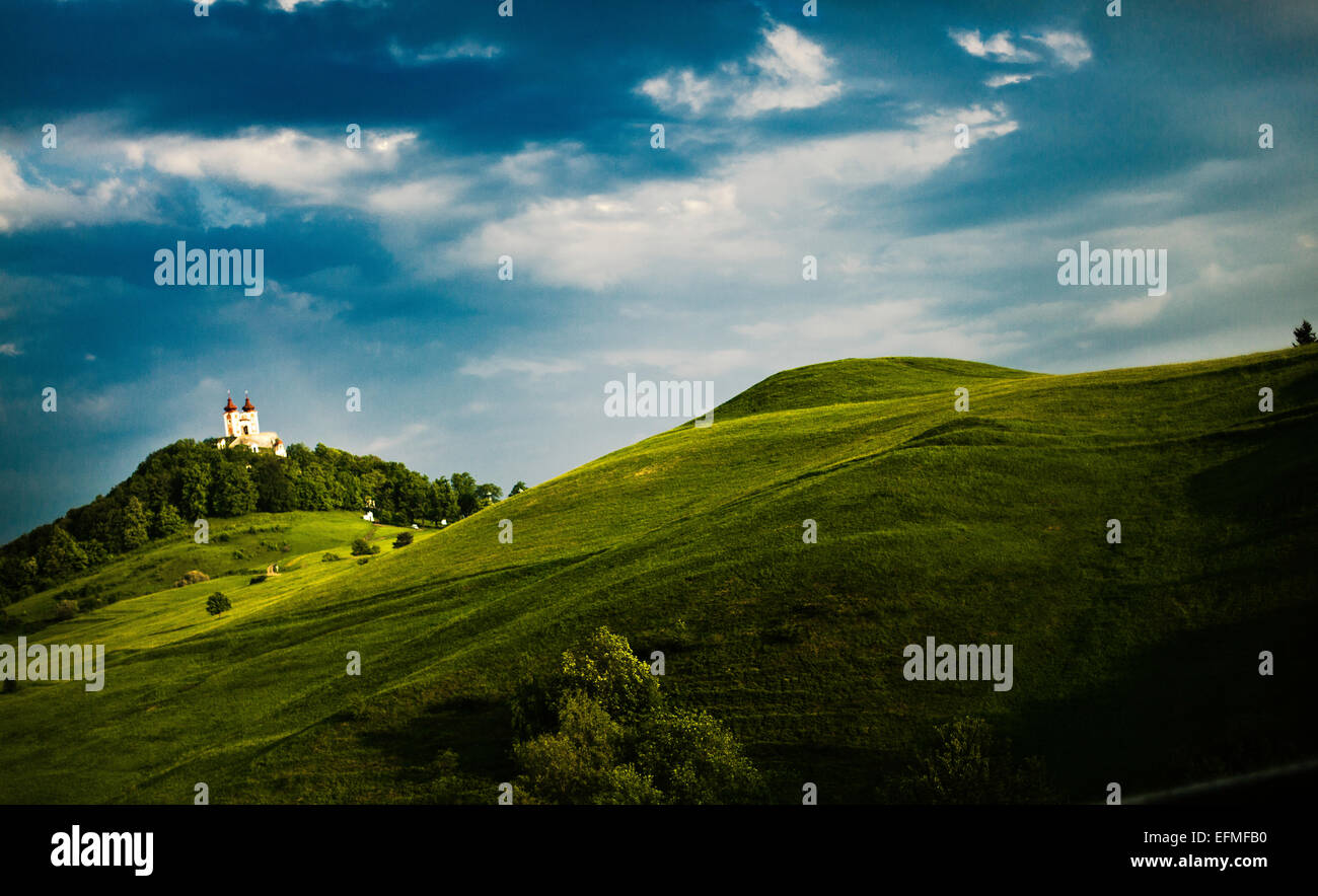 Kalvaria in Banska Stiavnica Stock Photo - Alamy