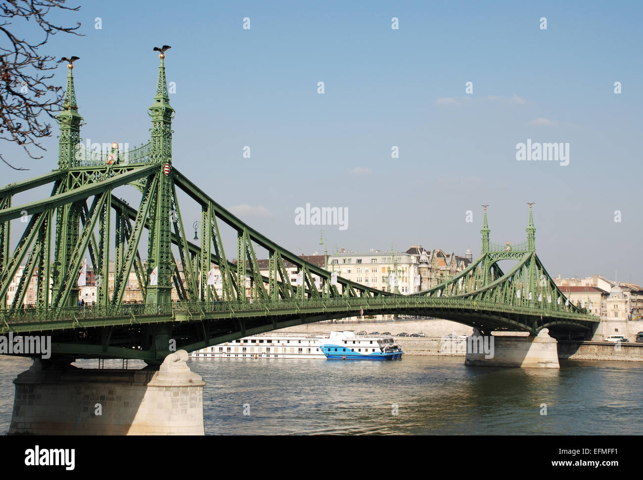 Liberty bridge span hi-res stock photography and images - Alamy
