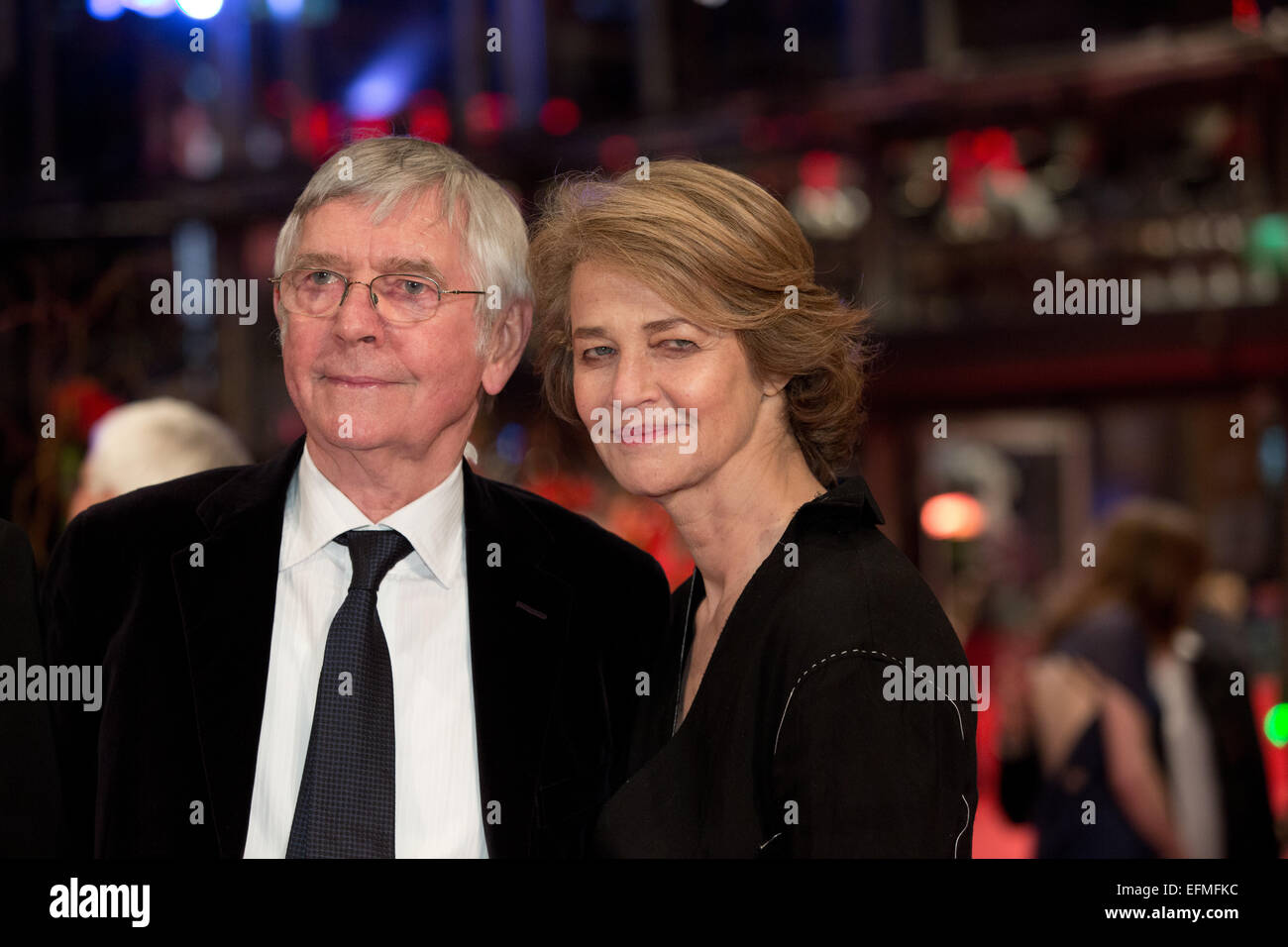 Berlin, Germany. 06th Feb, 2015. British actor Tom Courtenay and ...