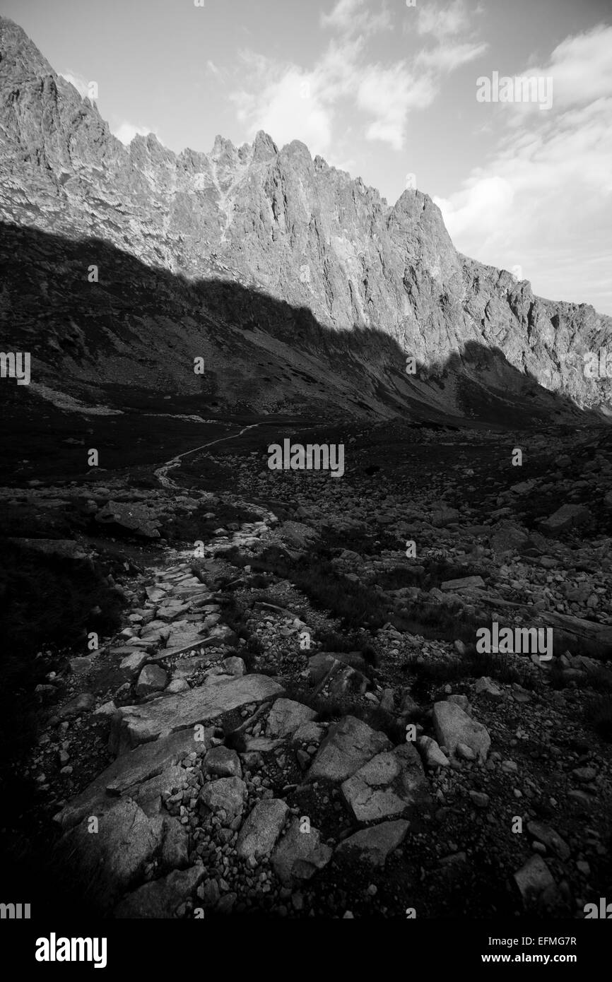 High tatras slovakia Black and White Stock Photos & Images - Alamy