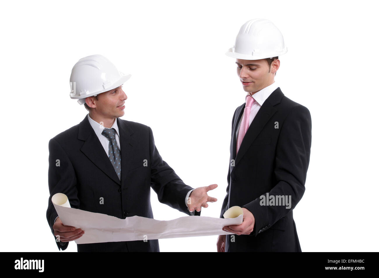 Team discussing project Cut Out Stock Images & Pictures - Alamy