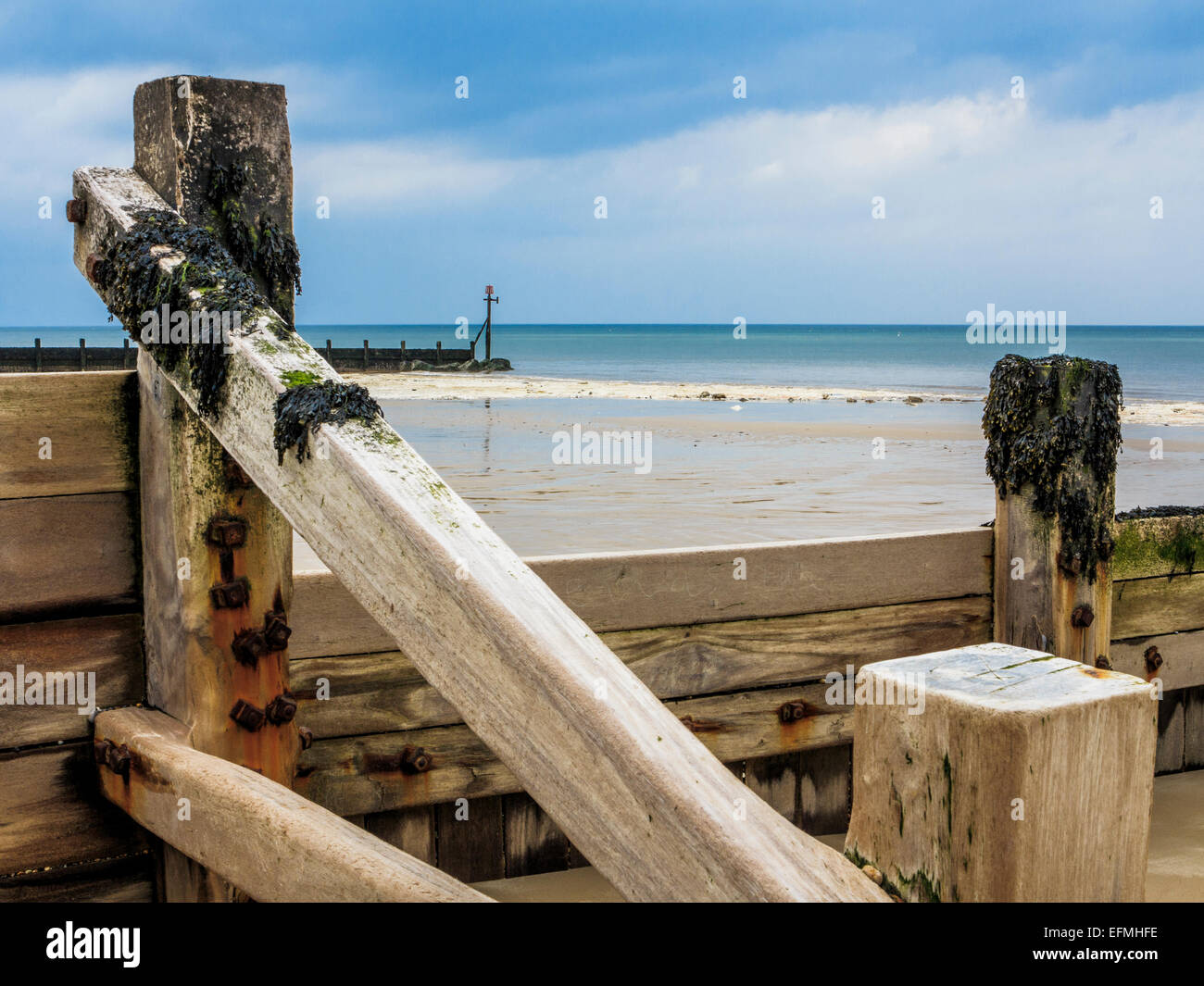 Beach groins hi-res stock photography and images - Alamy