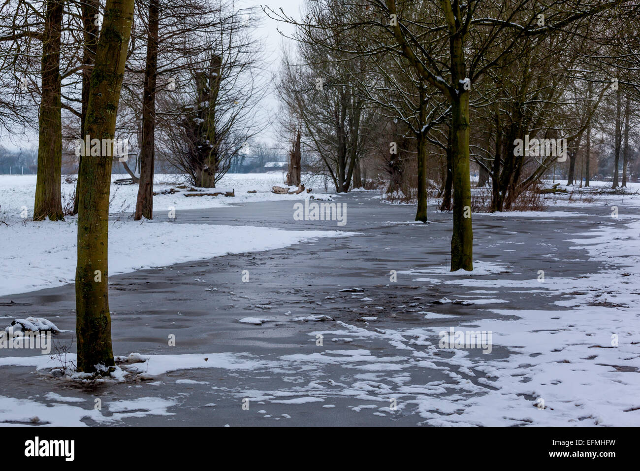 Snow and ice Stock Photo - Alamy