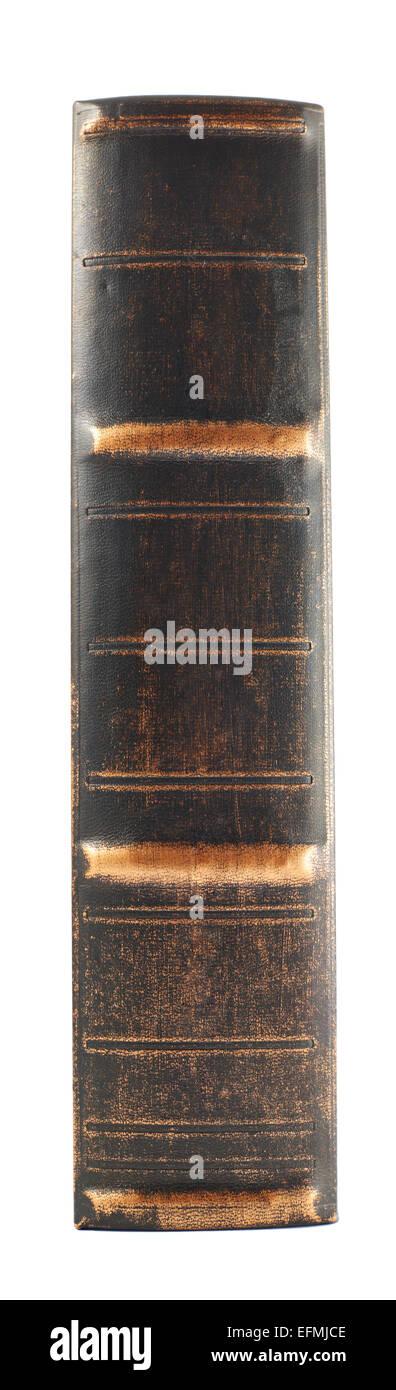 Old book spine hi-res stock photography and images - Alamy