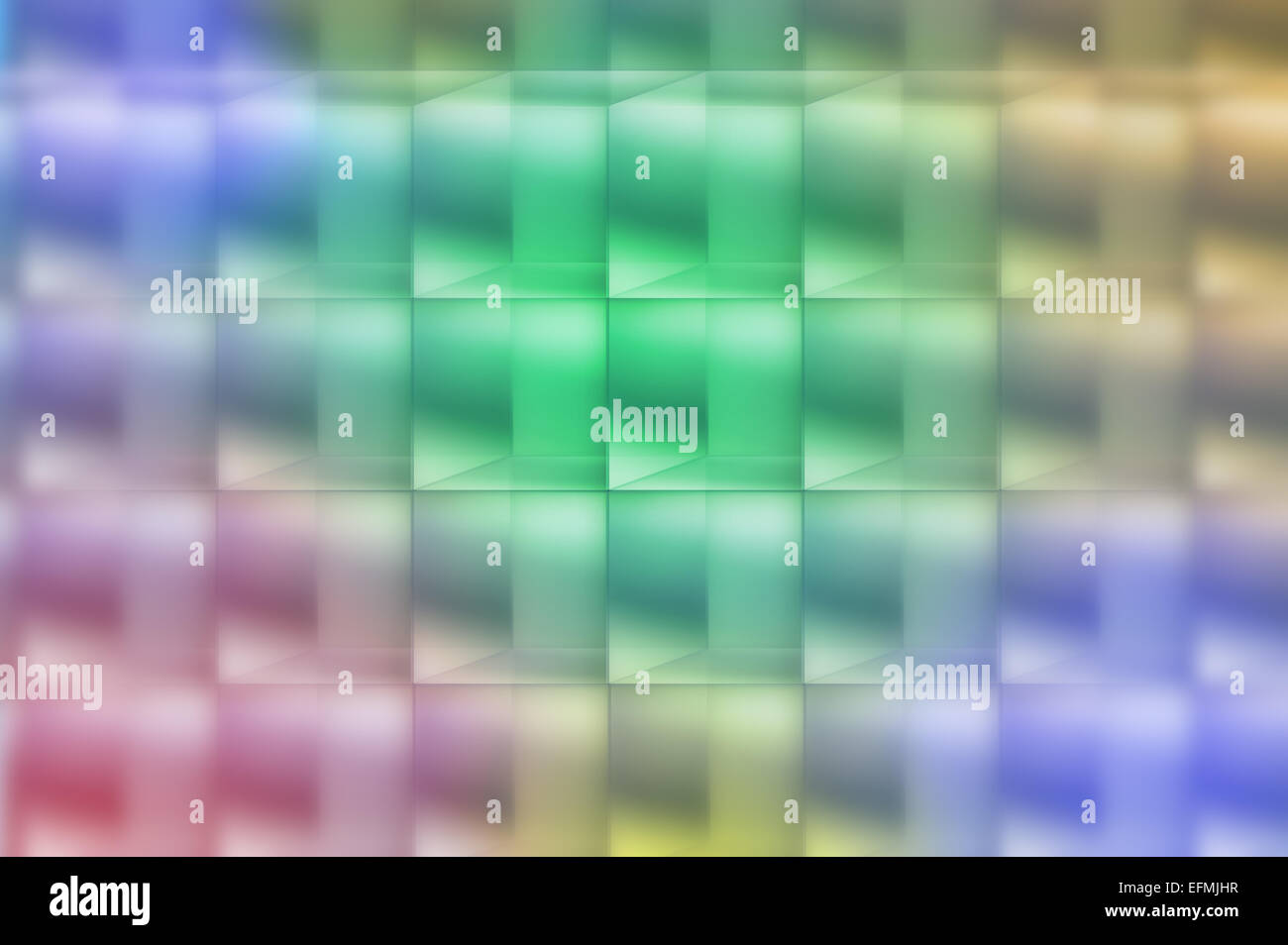 Abstract colored squared background with blur effect Stock Photo - Alamy