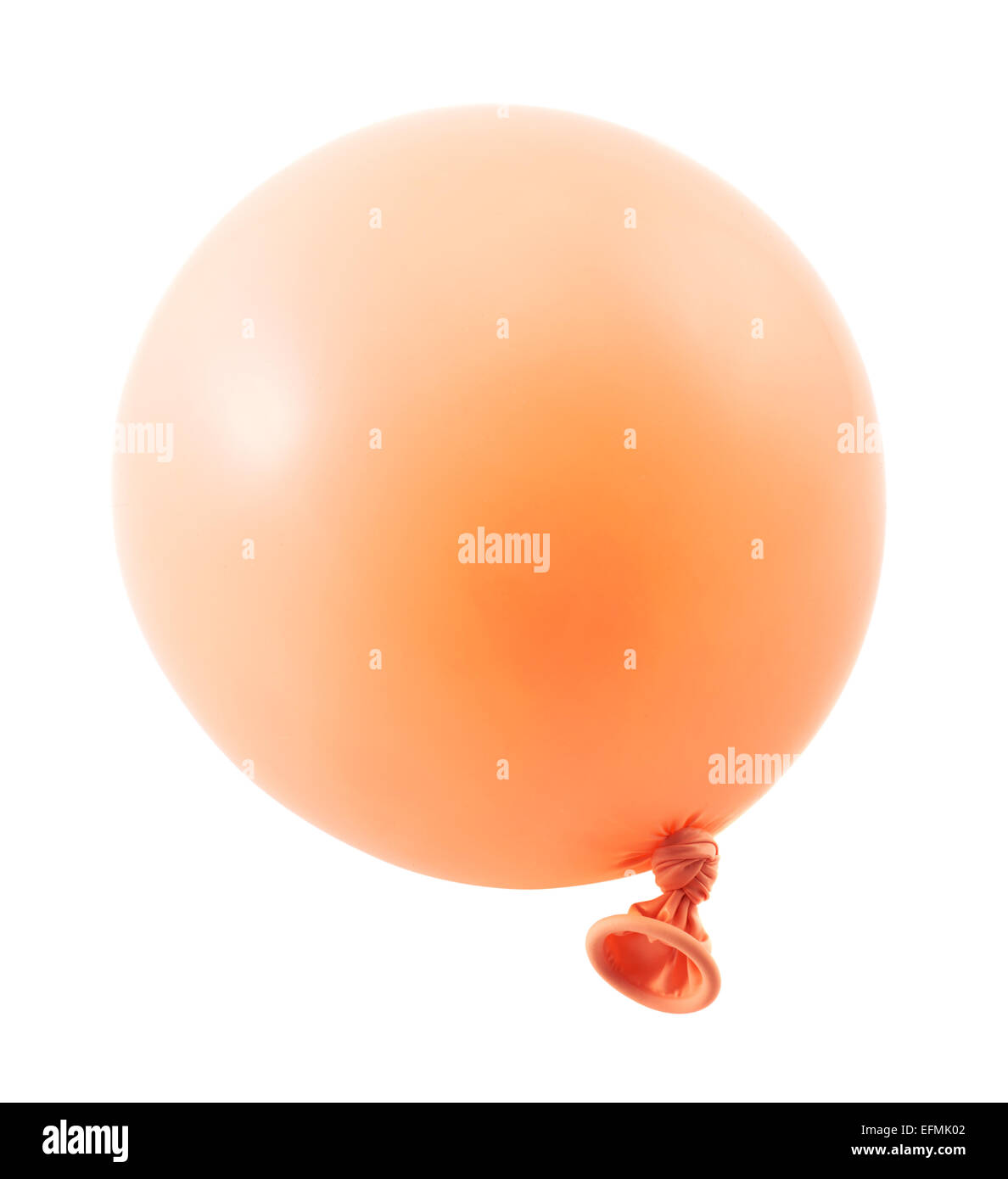Half-inflated air balloon isolated Stock Photo - Alamy
