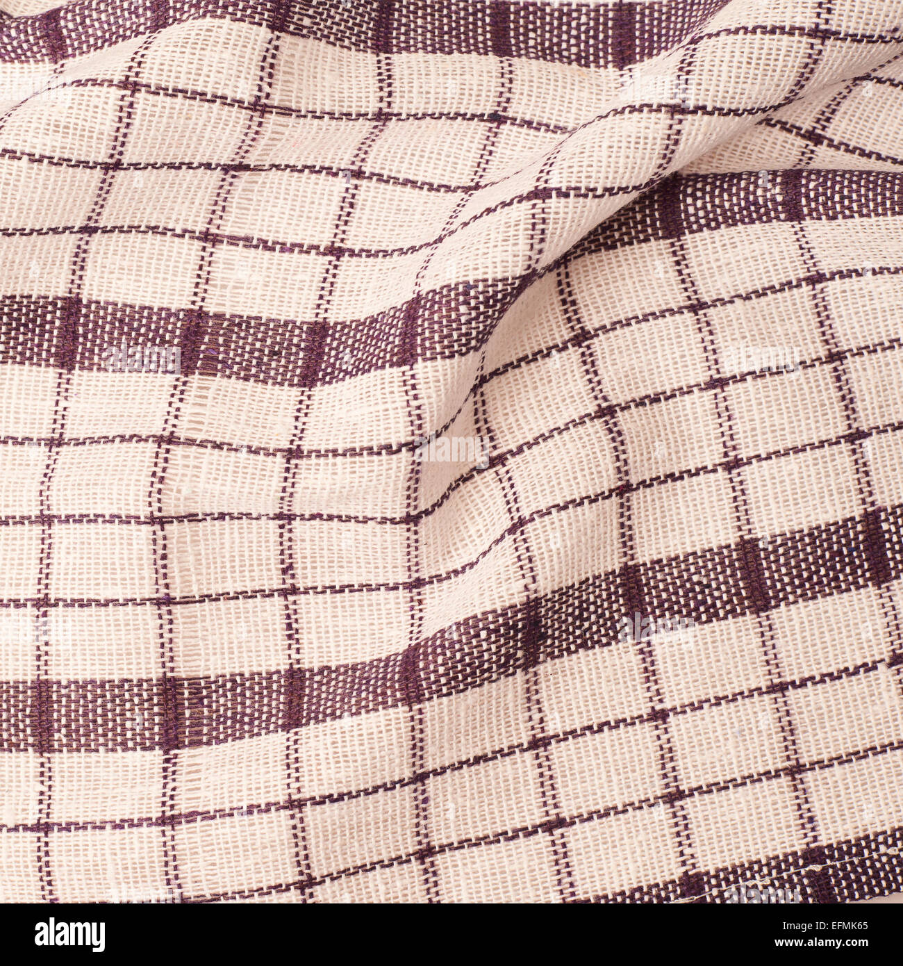 Checkered fragment of cloth Stock Photo - Alamy