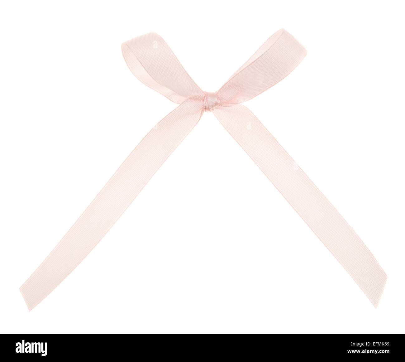 Light pink bow hi-res stock photography and images - Alamy