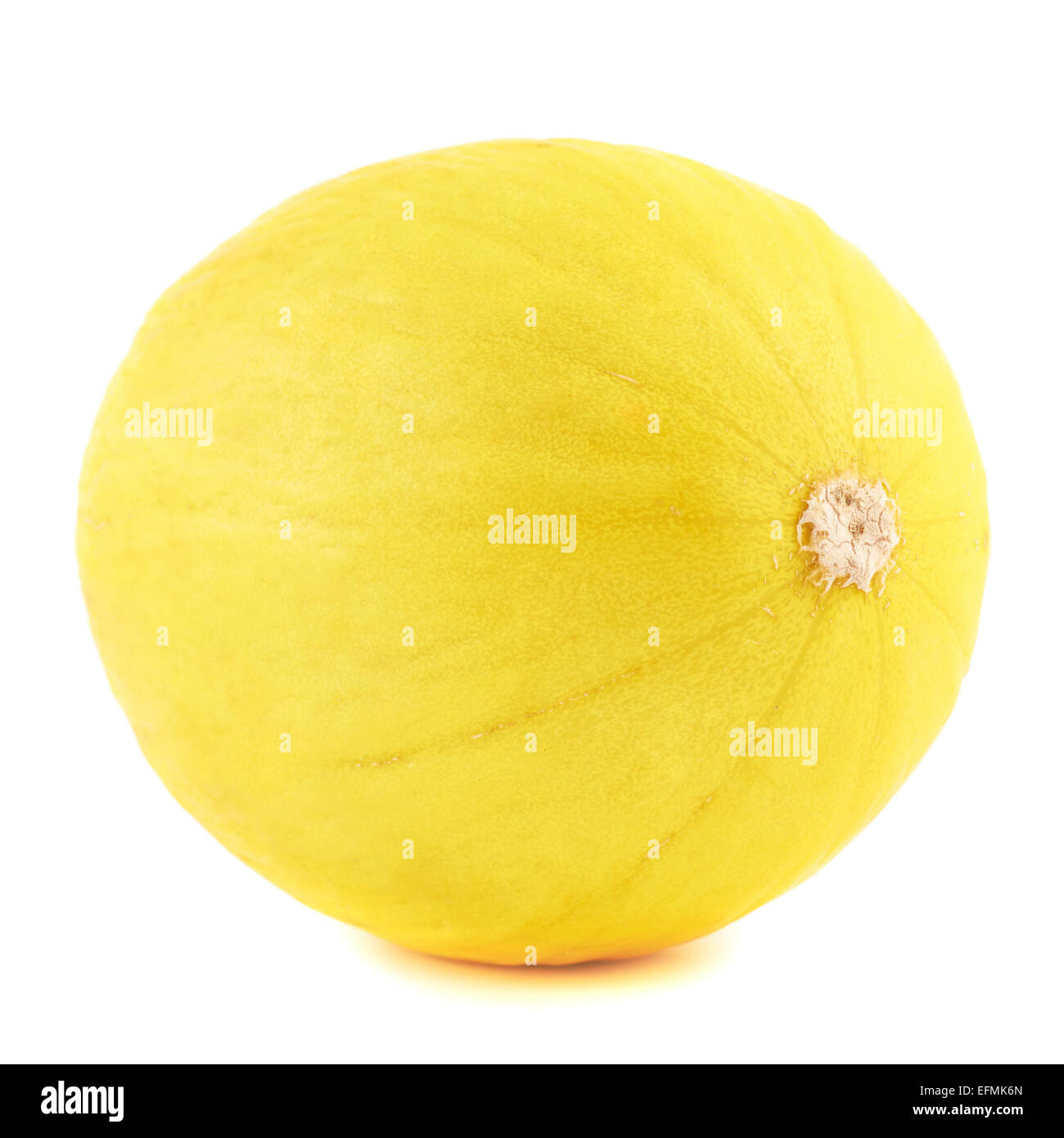 Yellow melon isolated Stock Photo - Alamy