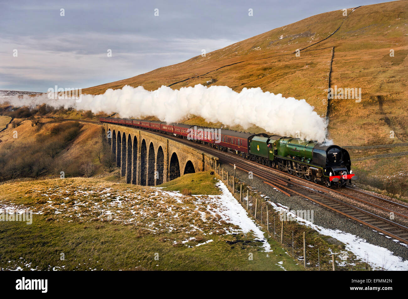 Duchess of sutherland steam locomotive hi-res stock photography and ...