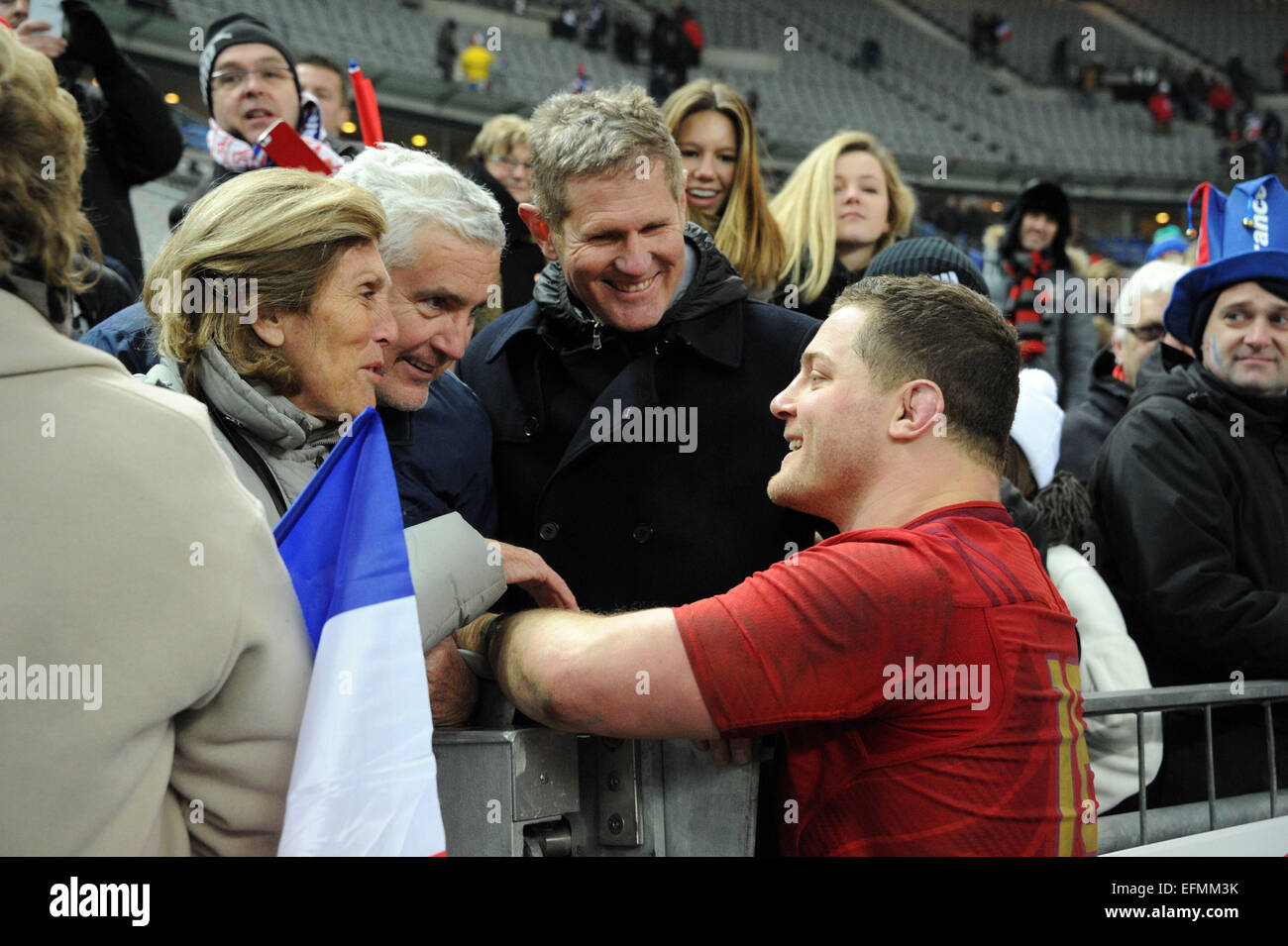 Paris, France. 07th Feb, 2015. 6-Nations international rugby tournament ...